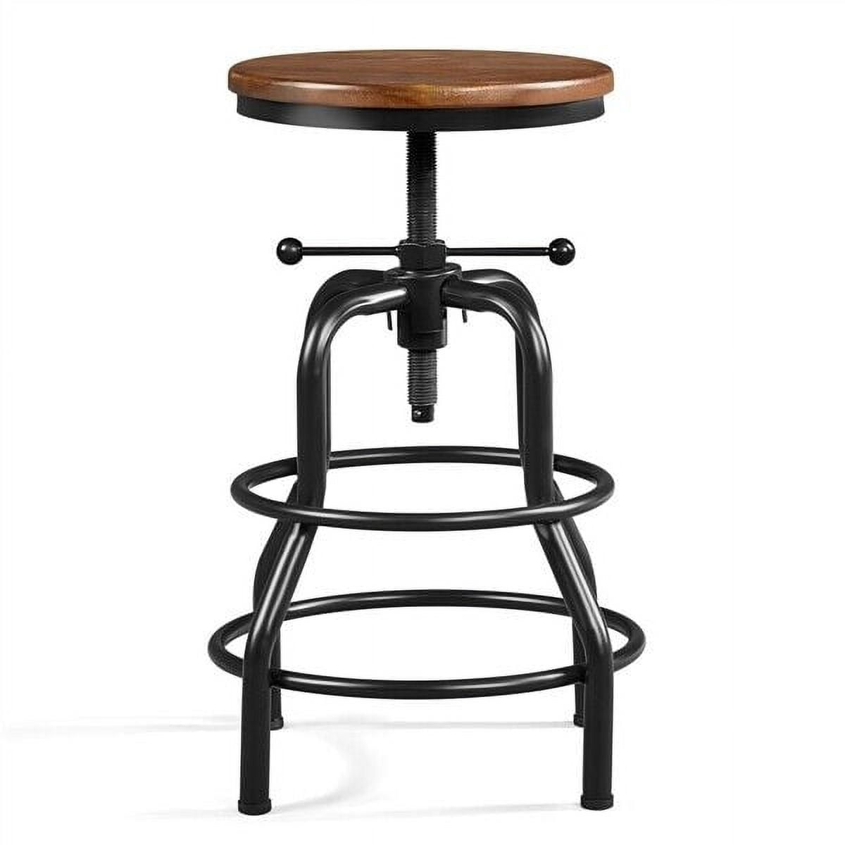 QuellQuest Industrial Bar Stool Vintage Counter Stool Rustic Counter ...