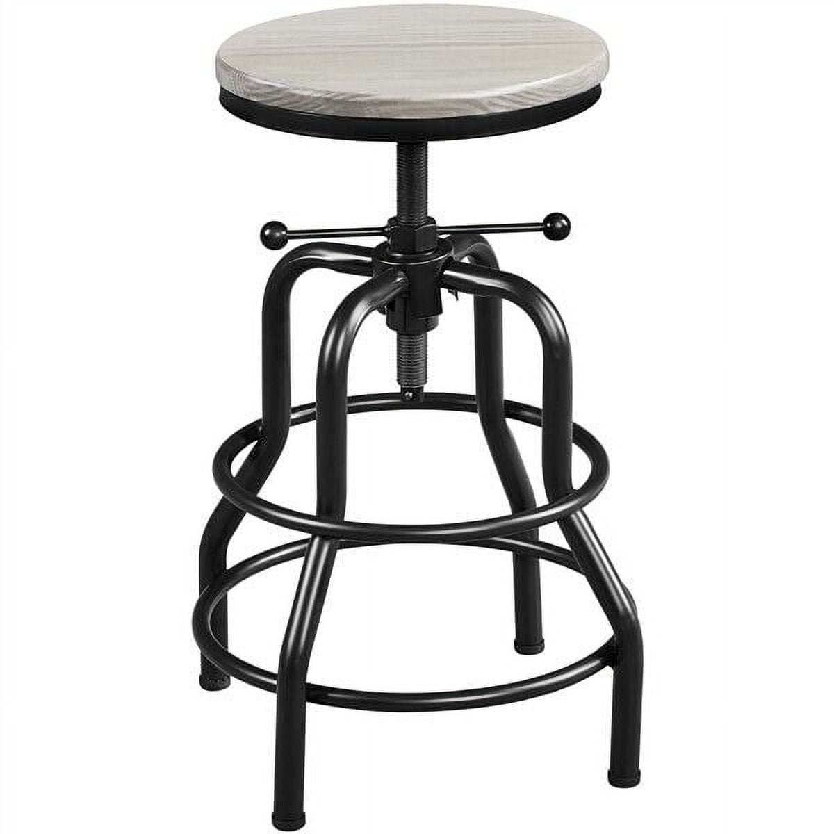 QuellQuest Industrial Bar Stool Vintage Counter Stool Rustic Counter ...