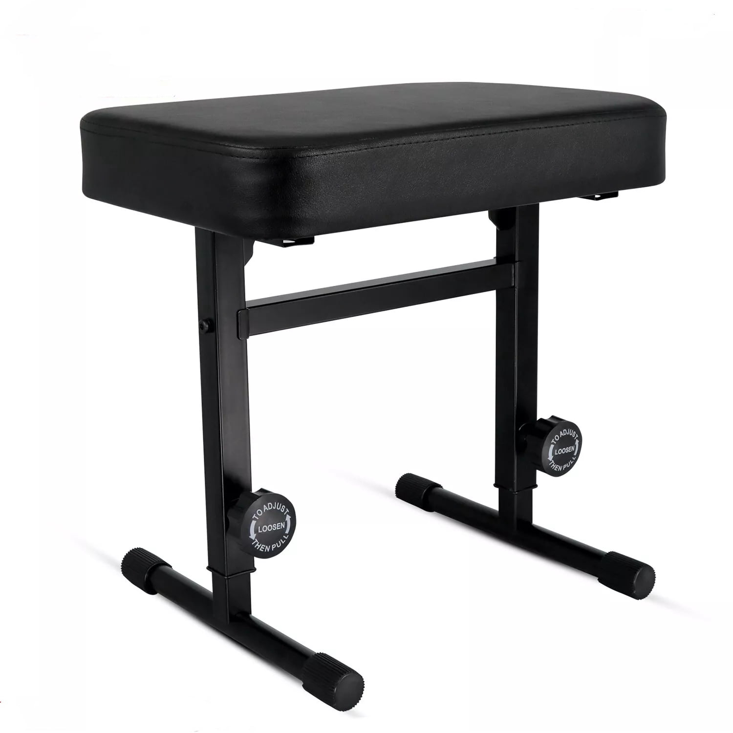 QuellQuest Keyboard Bench Piano Stool Thick Padded Seat Height ...