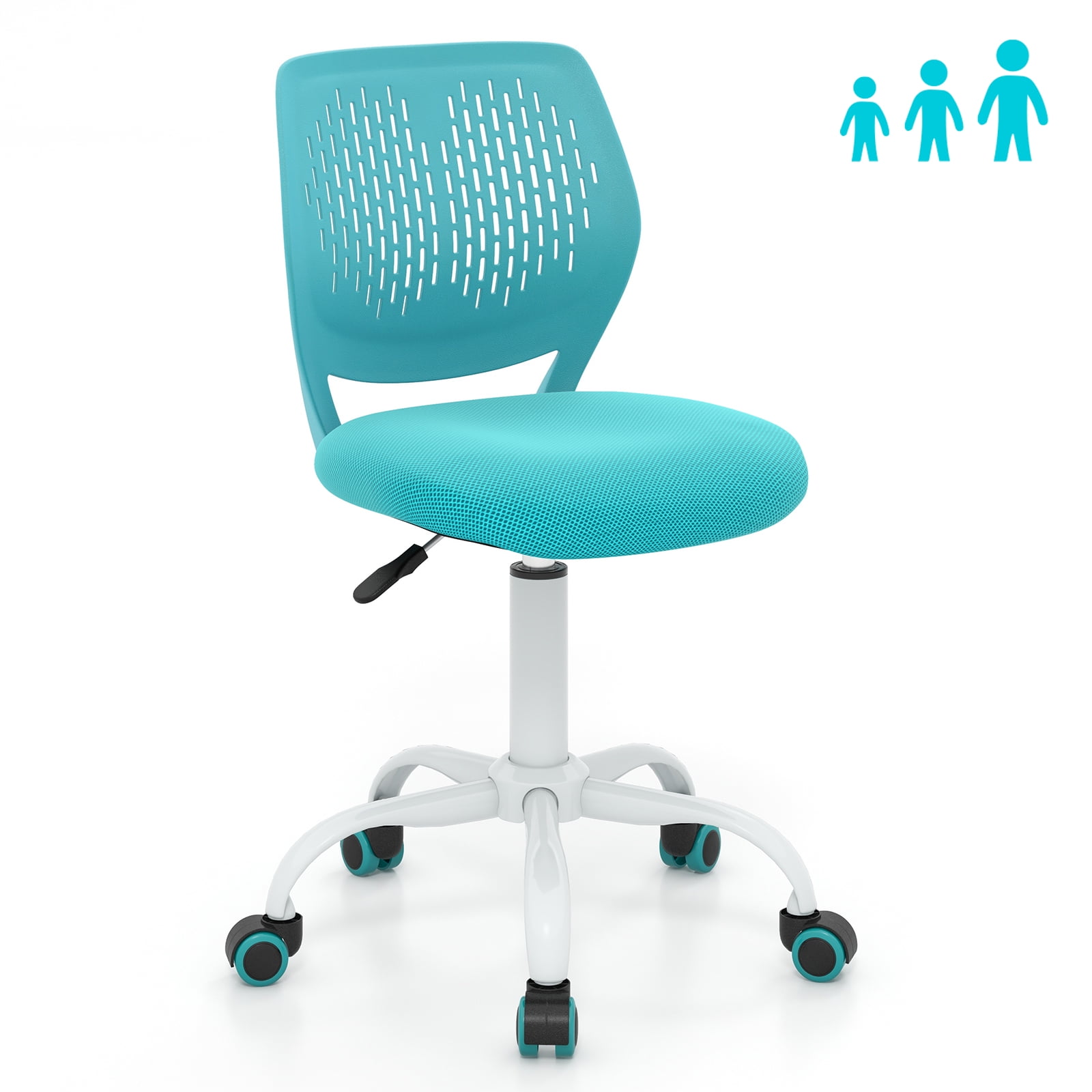 QuellQuest Kids Desk Chair, Children Armless Study Chair with ...