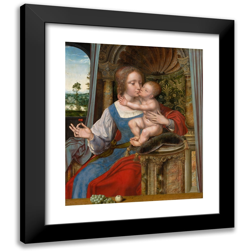 Quentin Massys 12x14 Black Modern Framed Museum Art Print Titled ...