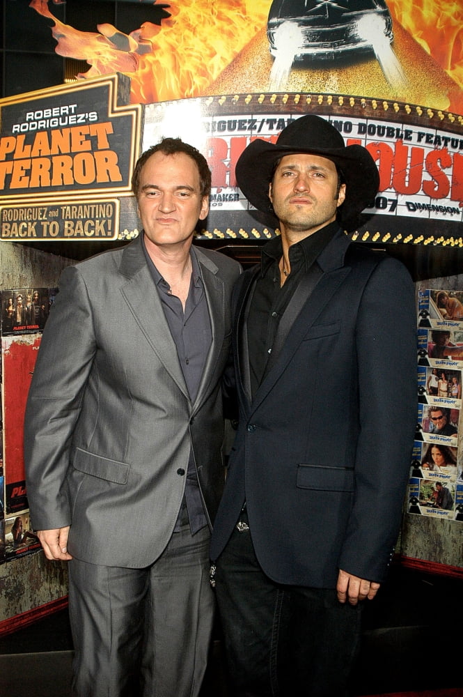 Quentin Tarantino Robert Rodriguez At Arrivals For Los Angeles Premiere ...