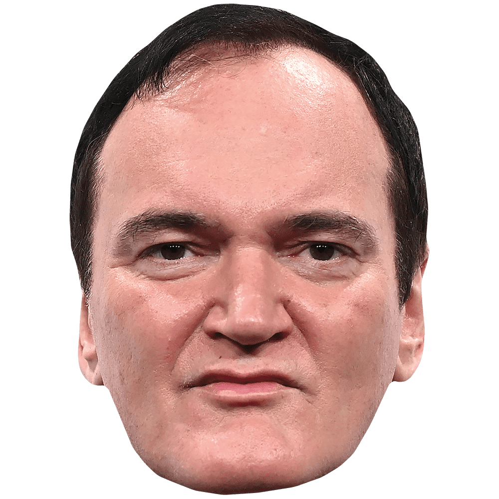 Quentin Tarantino (Serious) Flat Cardboard Face - Walmart.com