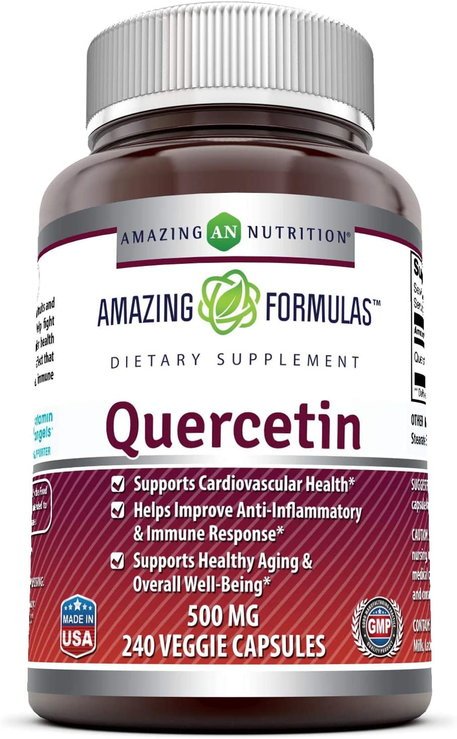 Quercetin 500 Mg 240 VCaps - Walmart.com