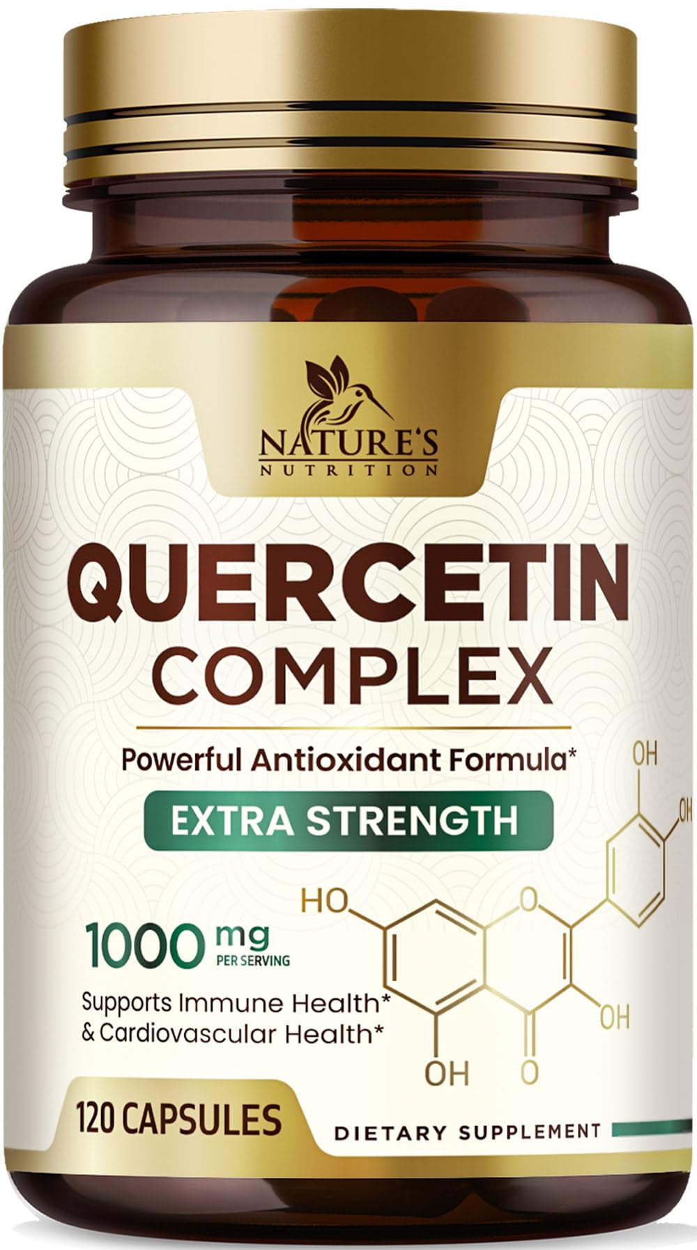 Quercetin 1000mg Per Serving – Extra Strength Quercetin Dihydrate ...