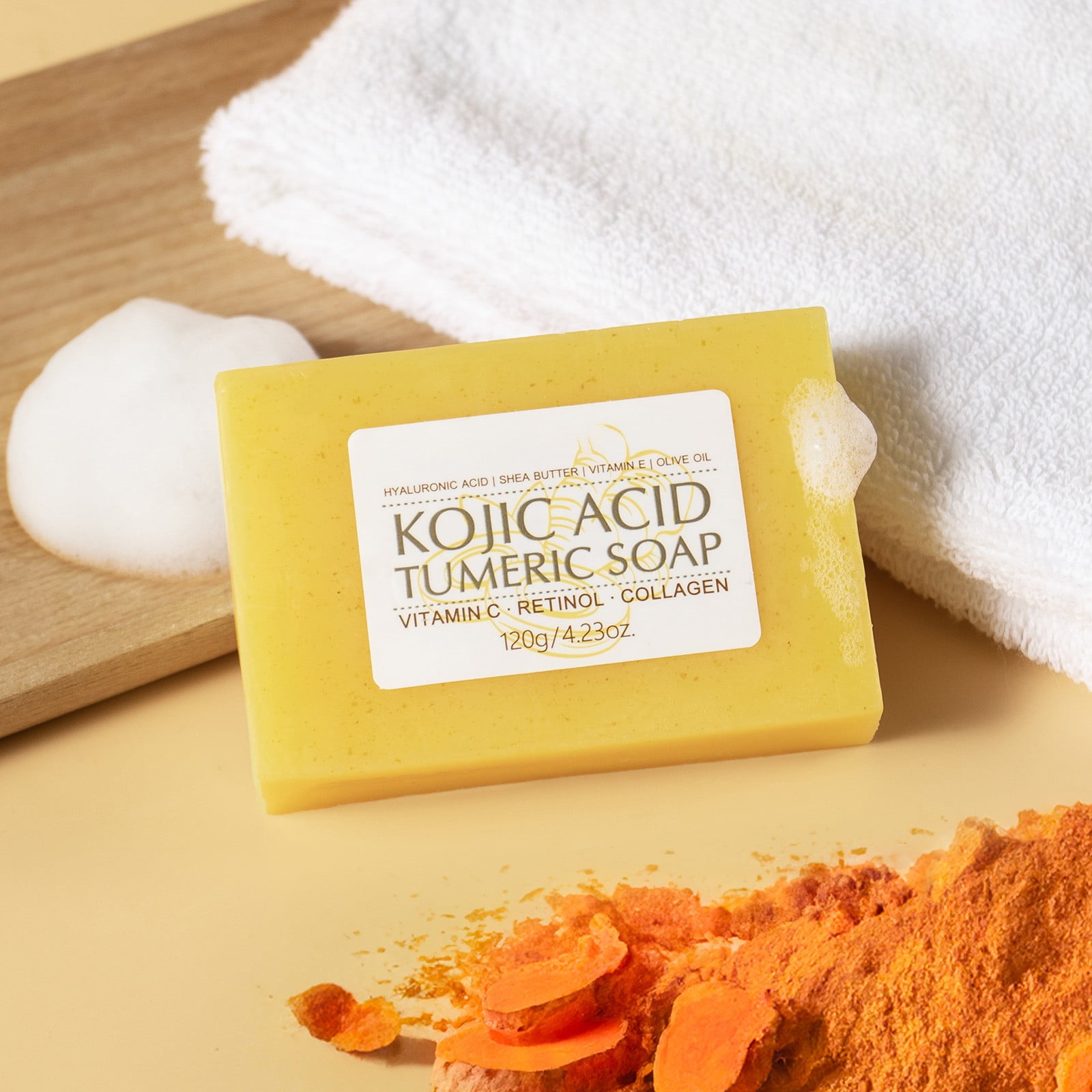 Quercetin & Soap 120g Natural Facial Cleanser For Skin Tone Deep ...