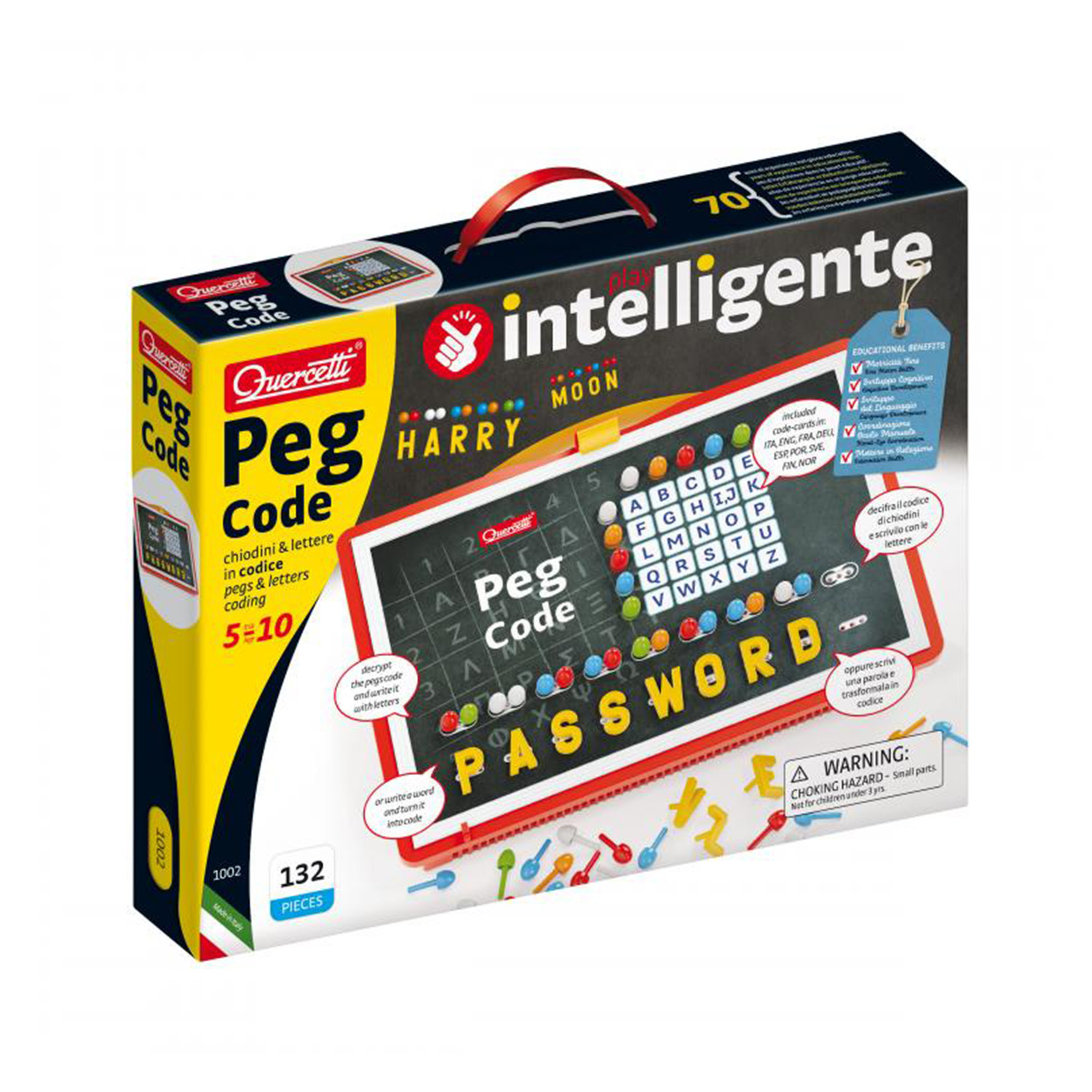 Quercetti - 1002 | Peg Code - Walmart.com