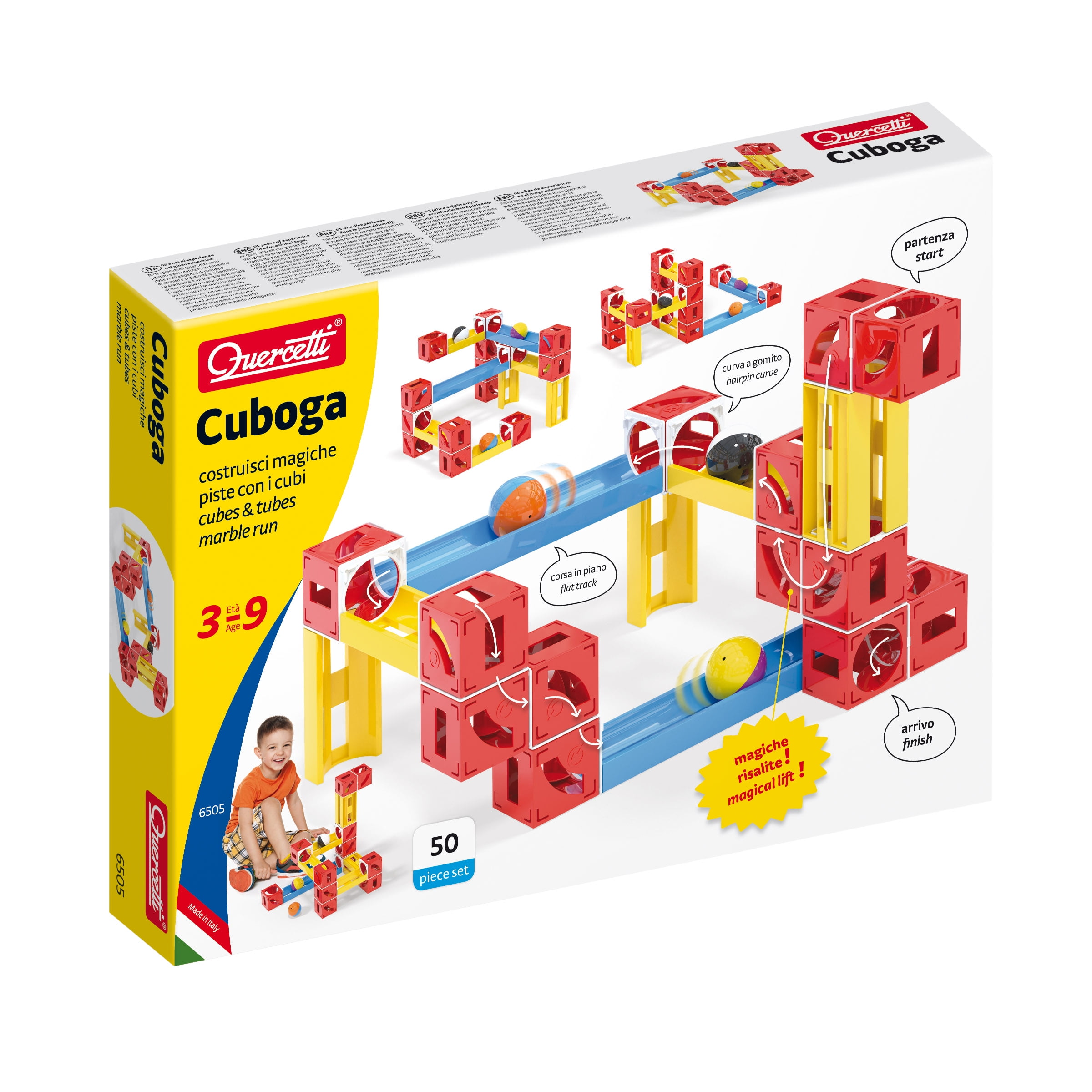 Quercetti Marble Run Cuboga Premium - Walmart.com