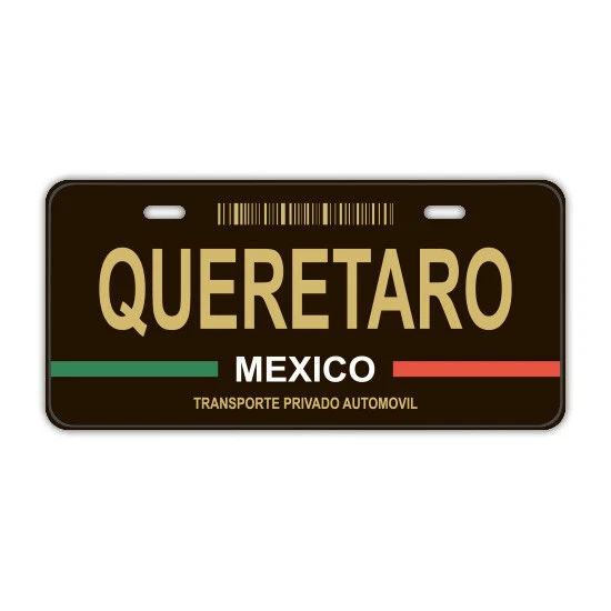 Queretaro Mx Mexico Me.Xi.Can License Plate Style Sticker Phone Decal ...