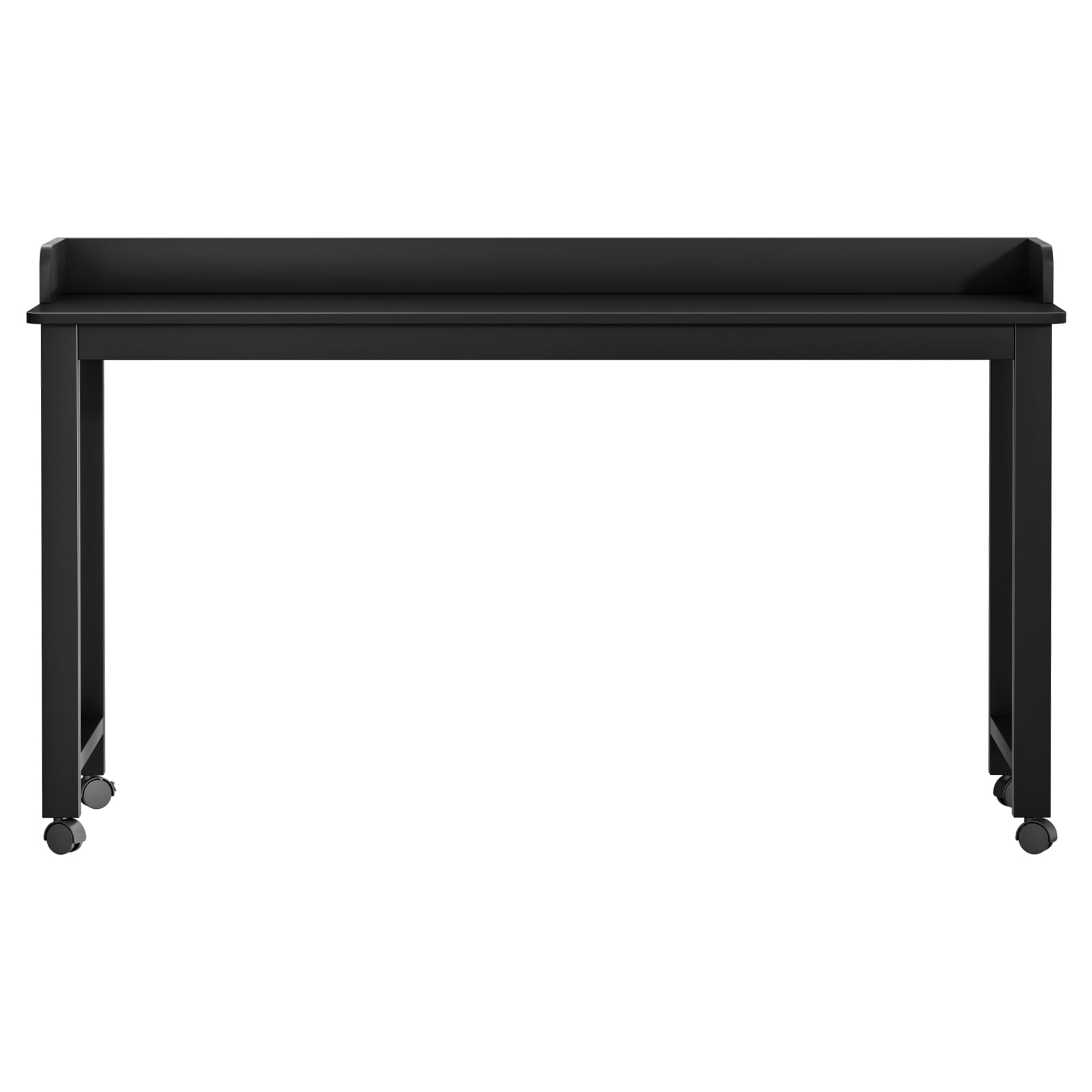 Queroig Over Bed Table, Overbed Table with 360 Degree Wheels, Standing ...