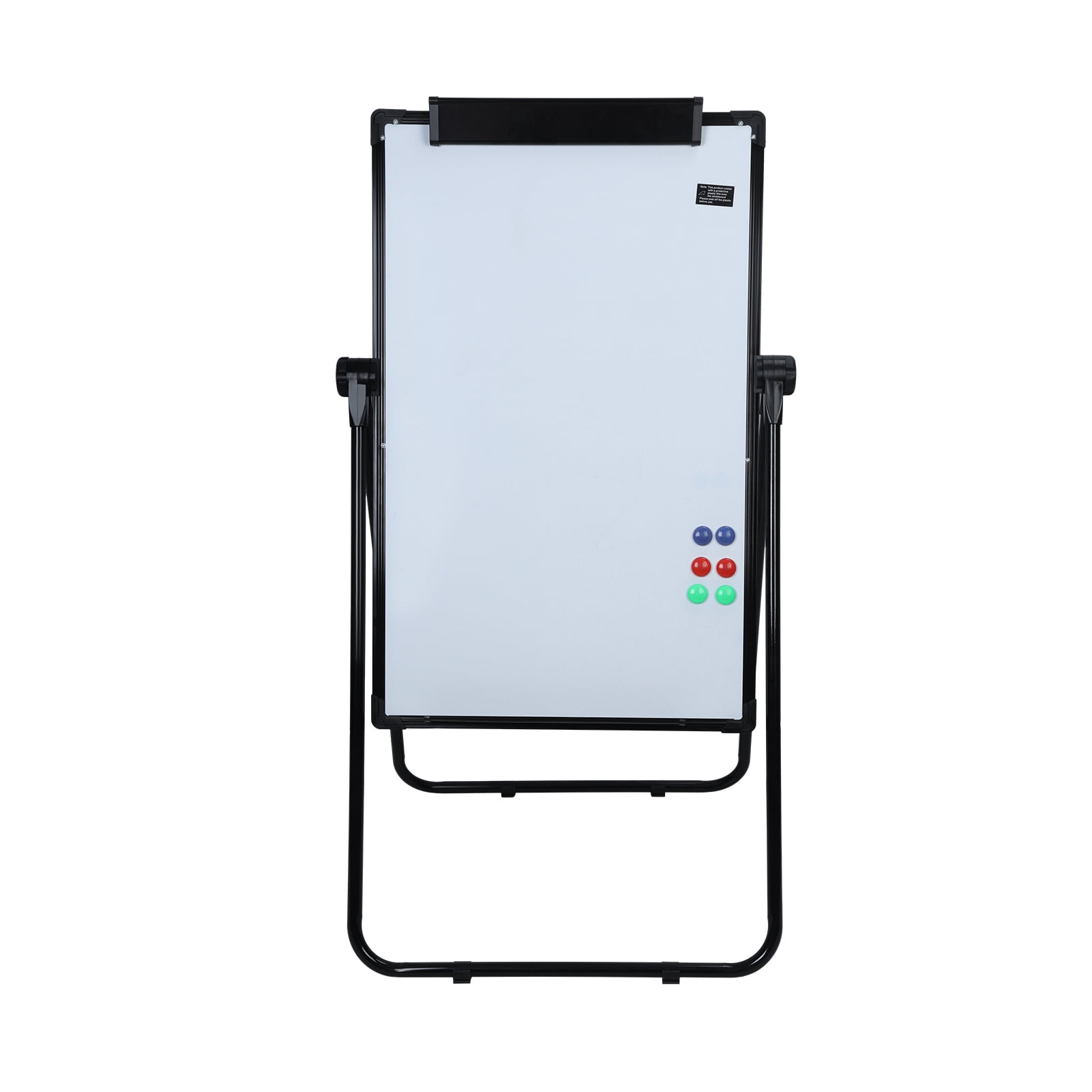 Queroig Dry Erase Board with Stand, Double-Sided Easel Whiteboard ...