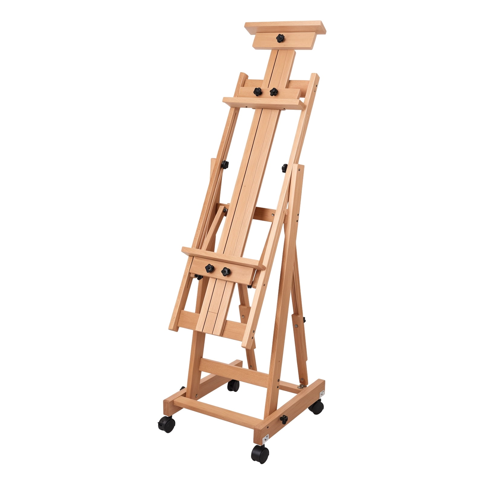 Queroig H Frame Easel, Multi-Function Studio Easel, Solid Beech Wood ...