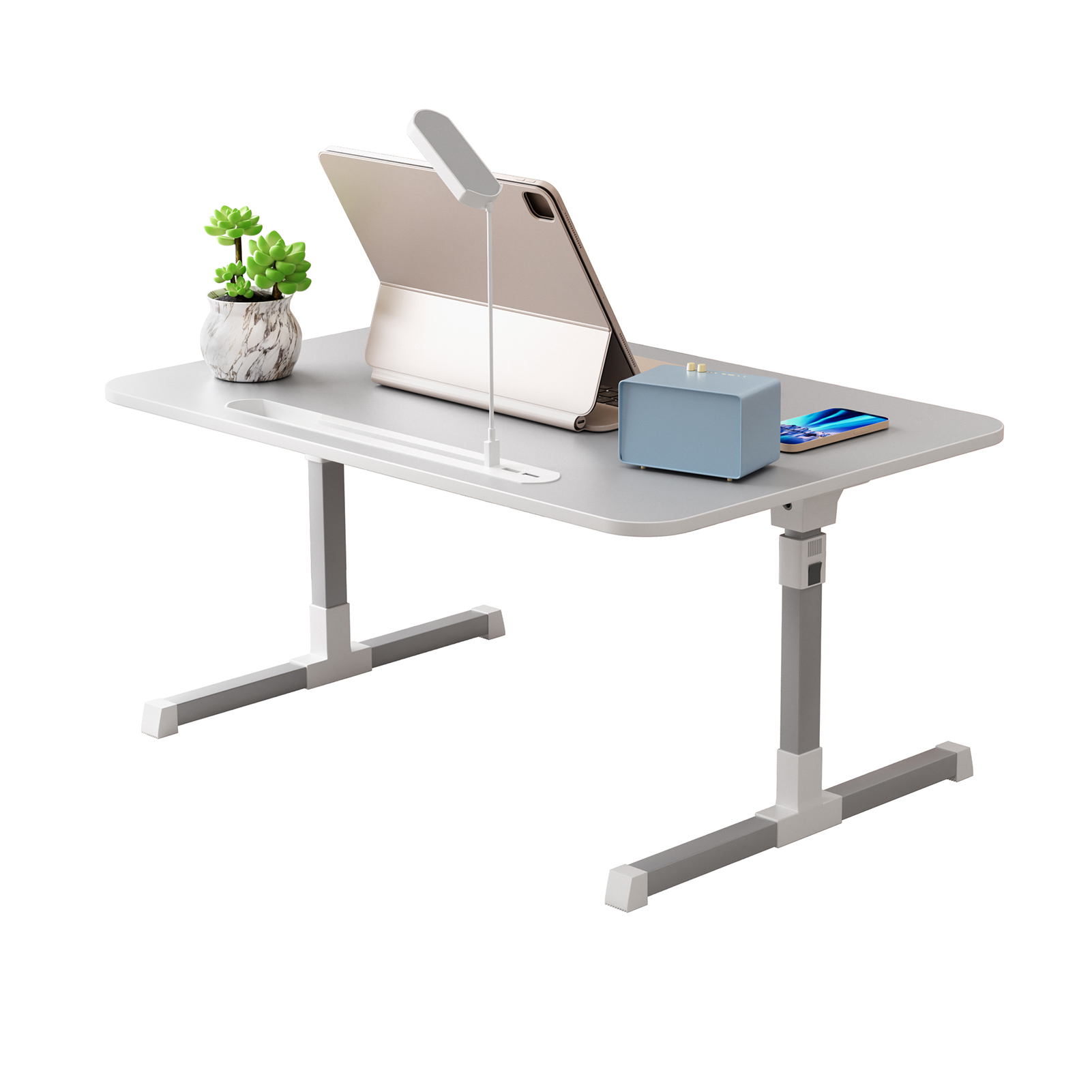 Queroig Laptop Bed Tray Table, Adjustable Laptop Bed Stand, Lap Desk ...