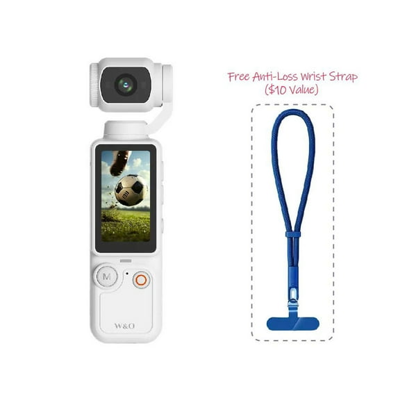 Querzis Portable Handheld Digital Camera with Screen, 180° Rotating ...