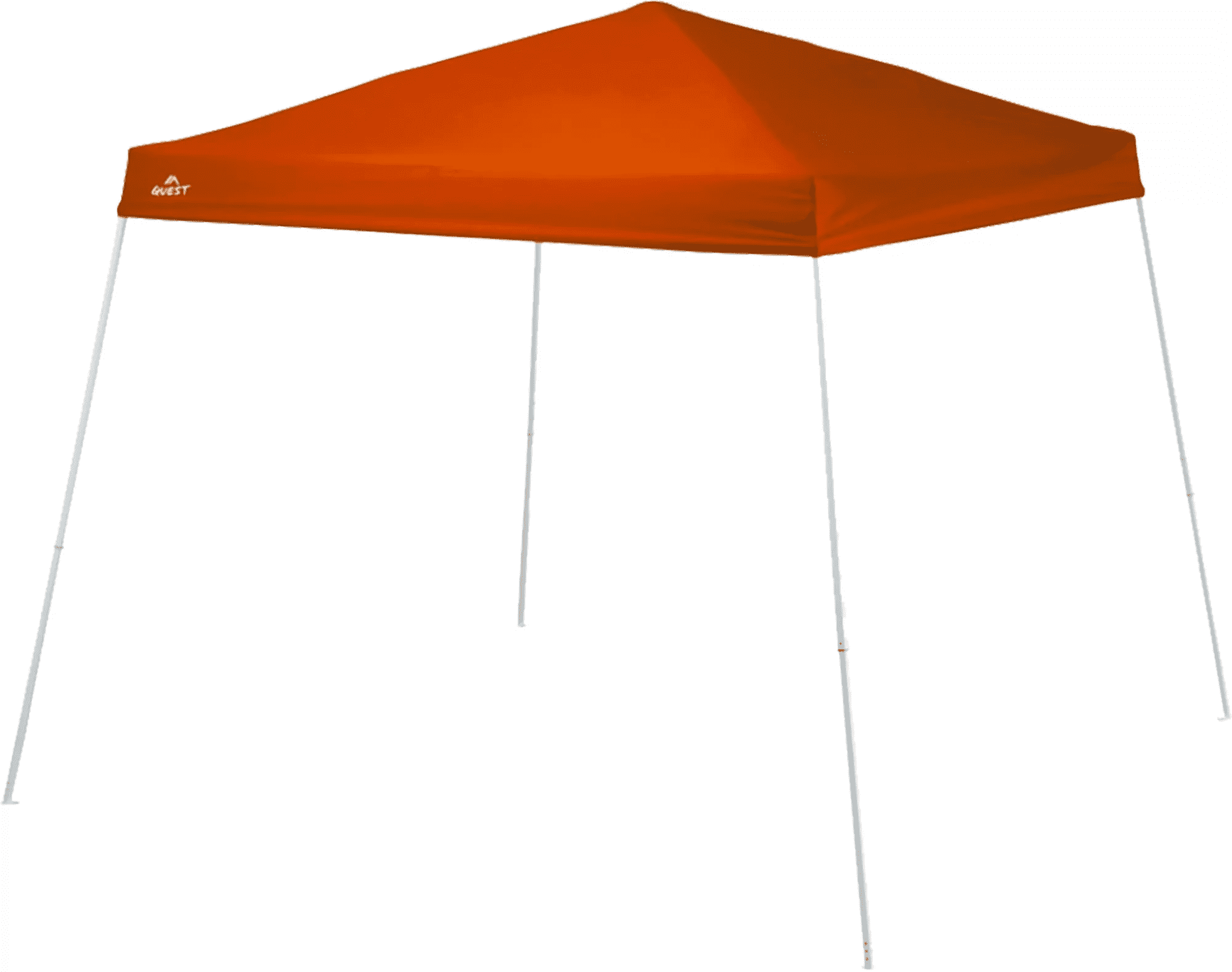Quest 10 x 10 ft Texas Orange Pop up Outdoor Canopies, Water Resistant ...