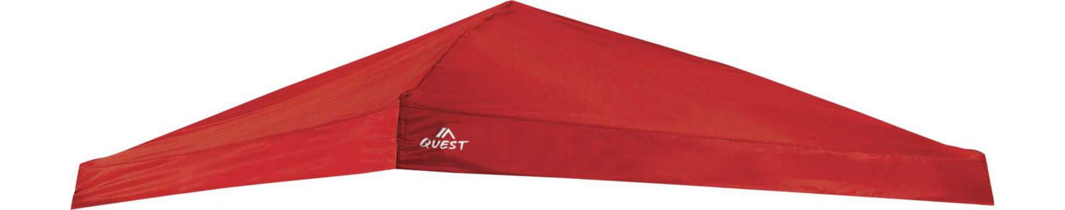 Quest 10'x10' Slant Leg Canopy Replacement Top, UV Protection, Shade ...