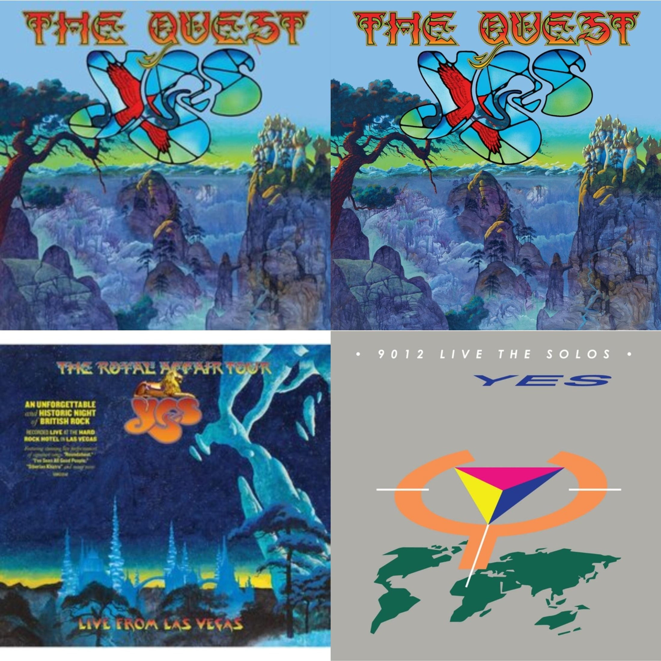 Quest (2LP/2CD) & Quest (2LP/2CD/Sky Blue Vinyl) (I) & Royal Affair Tour (Live In Las Vegas ...