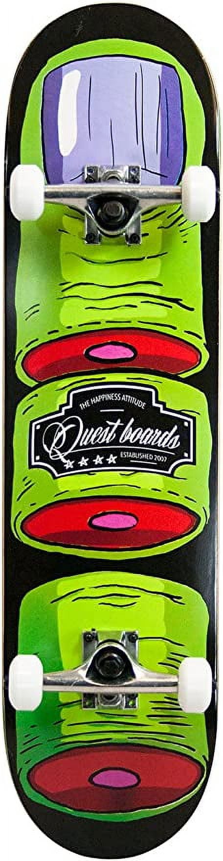 Quest Boards Frank's Finger 32" Double Kicktail Cruiser Skateboard ...