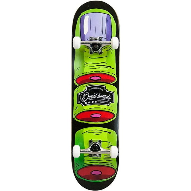 Quest Boards Frank's Finger 32" Double Kicktail Cruiser Skateboard ...