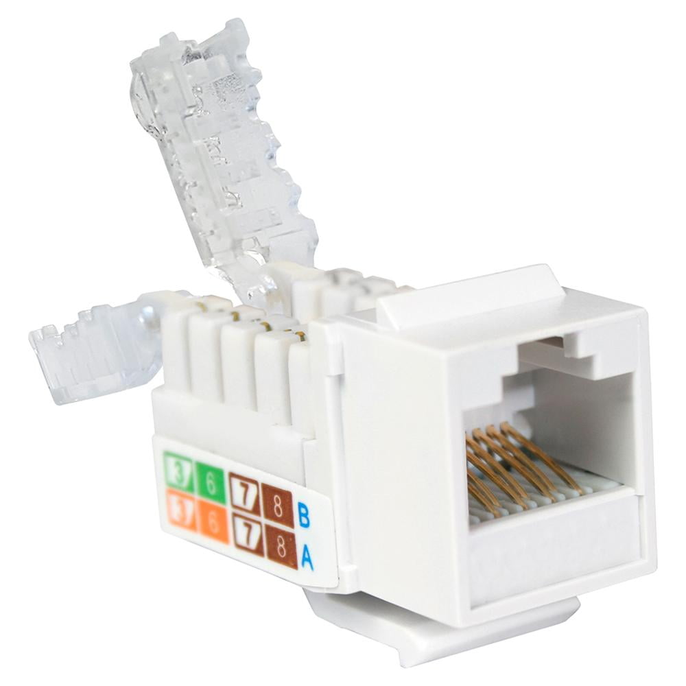Quest Cat6 Tooless Keystone Jack - Walmart.com