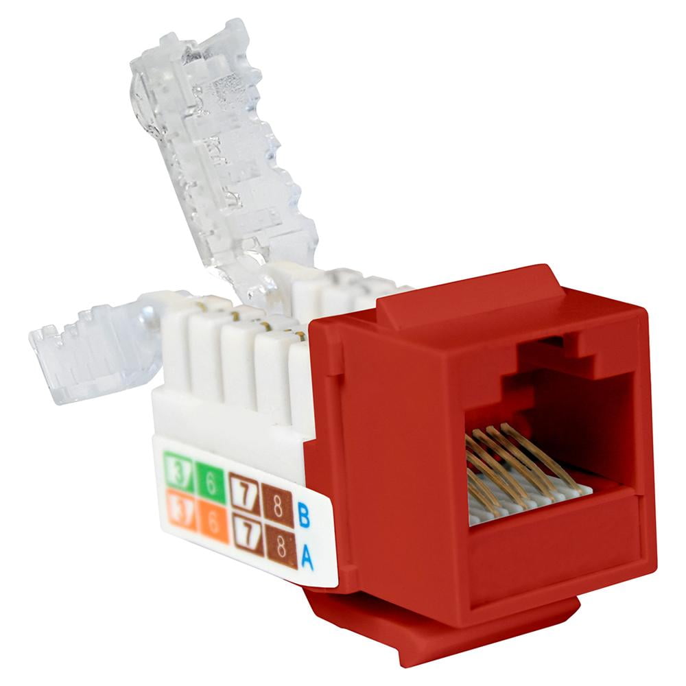 Quest Cat6 Tooless Keystone Jack - Walmart.com