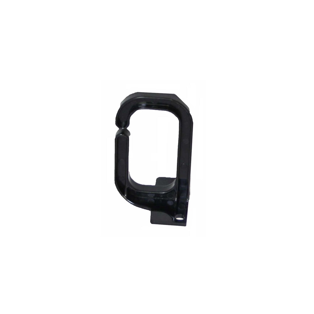 Quest Manufacturing Vertical D-Ring Cable Manager, 25 Cables, 1U, Black ...