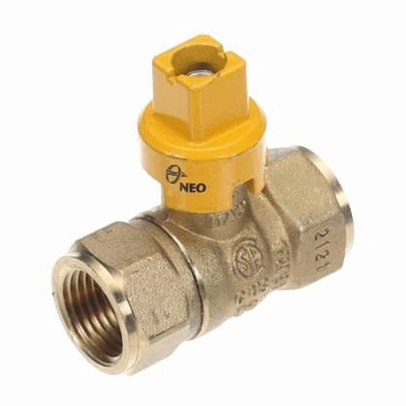 Quest Metal Works 23-BVB05CG Gas Shut-Off Valve - NEO-46F - Walmart.com