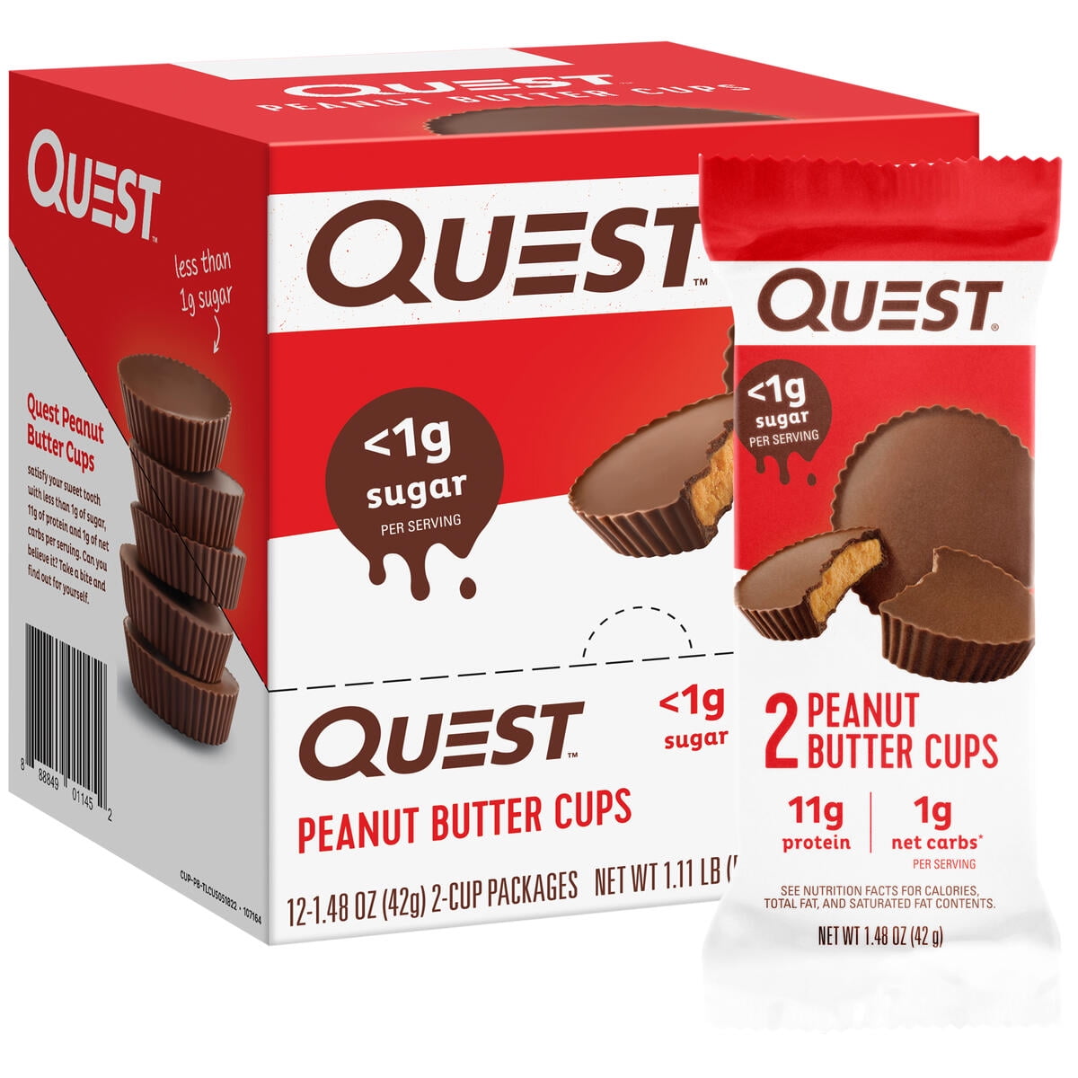 Quest Peanut Butter Cups, High Protein, Low Carb, Gluten Free, Keto ...