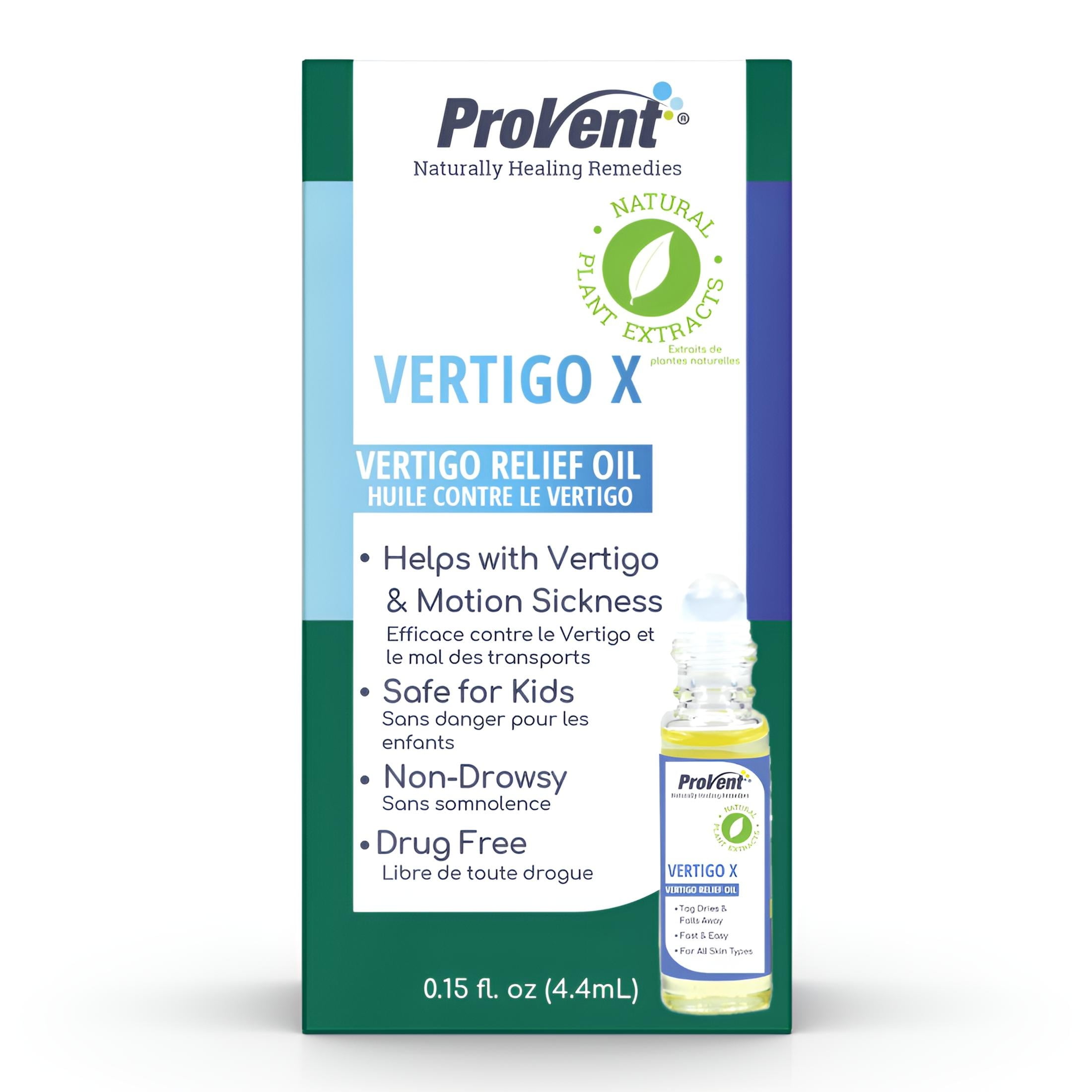 Quest Products ProVent VertigoX, 0.15 oz HSA/FSA Eligible - Walmart.com