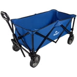 Quest Quad Fold Wagon, Telescoping Handle, 360Â° Turn Front Wheels ...