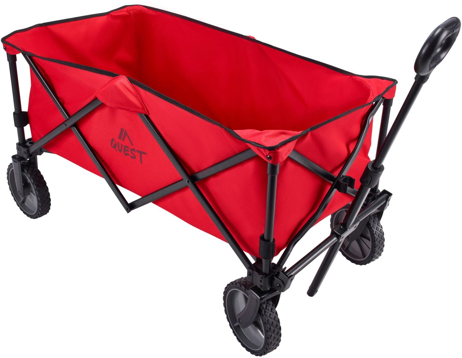 Quest Quad Fold Wagon: Utility Sports Cart & Use Equipment for Indoor ...