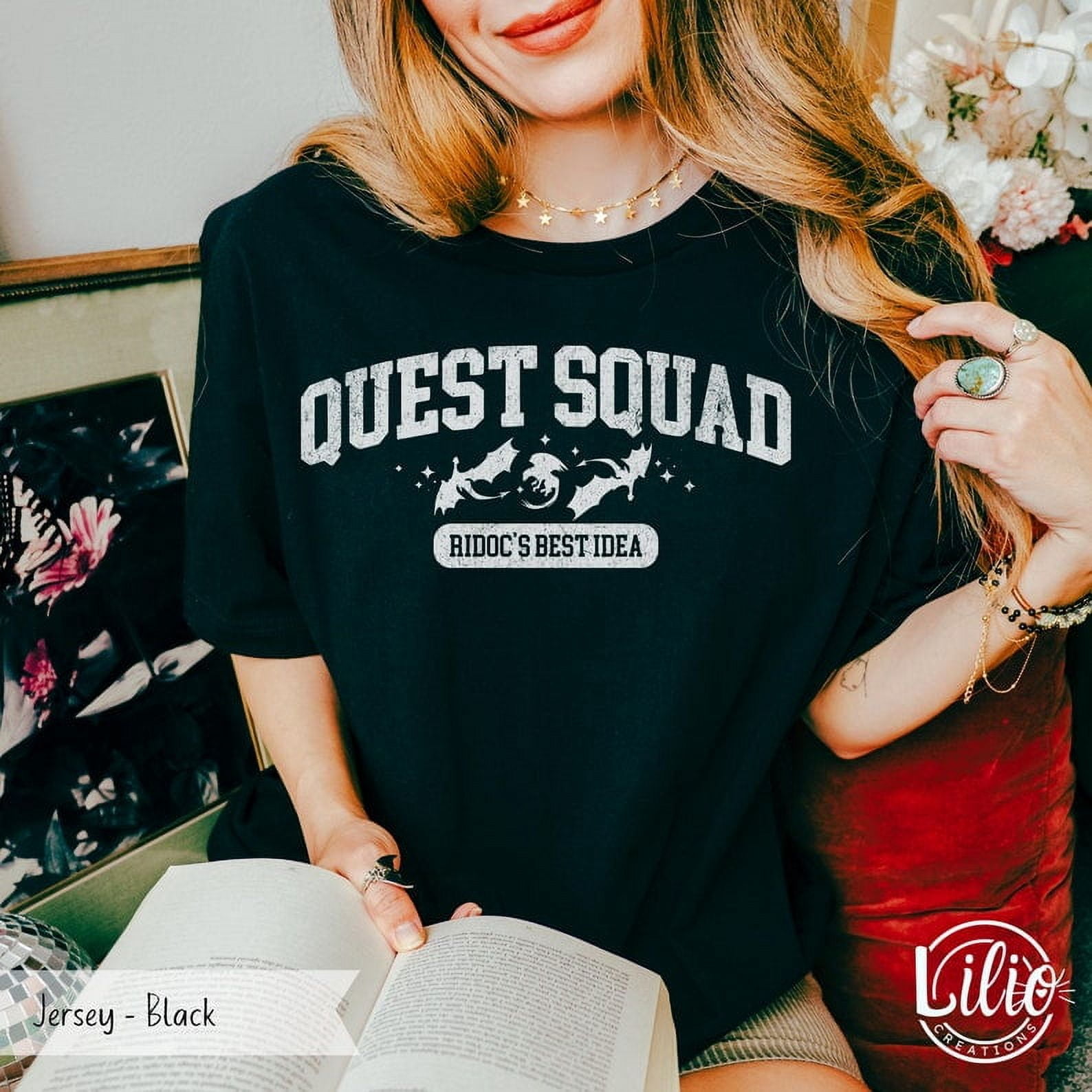Quest Squad Shirt, Fourth Wing Shirt, Onyx Storm, Ridoc Tee, Dragon ...