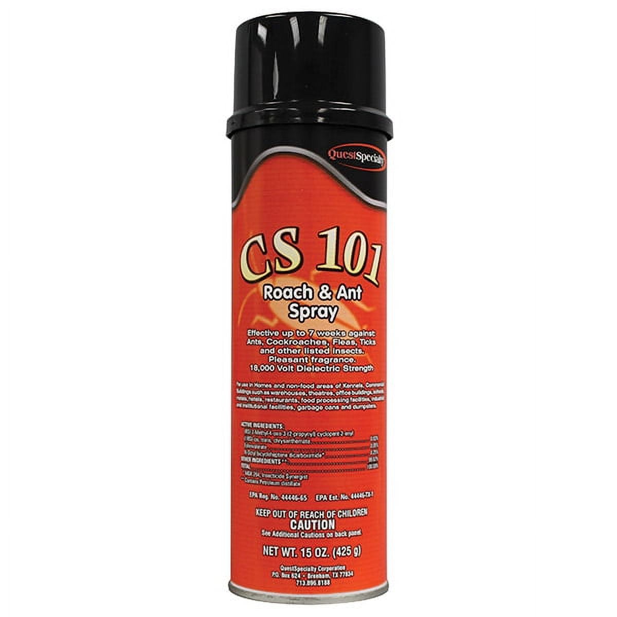 QuestSpecialty® CS 101 Roach & Ant Spray, Cherry, 15 oz Aerosol, 12 ...