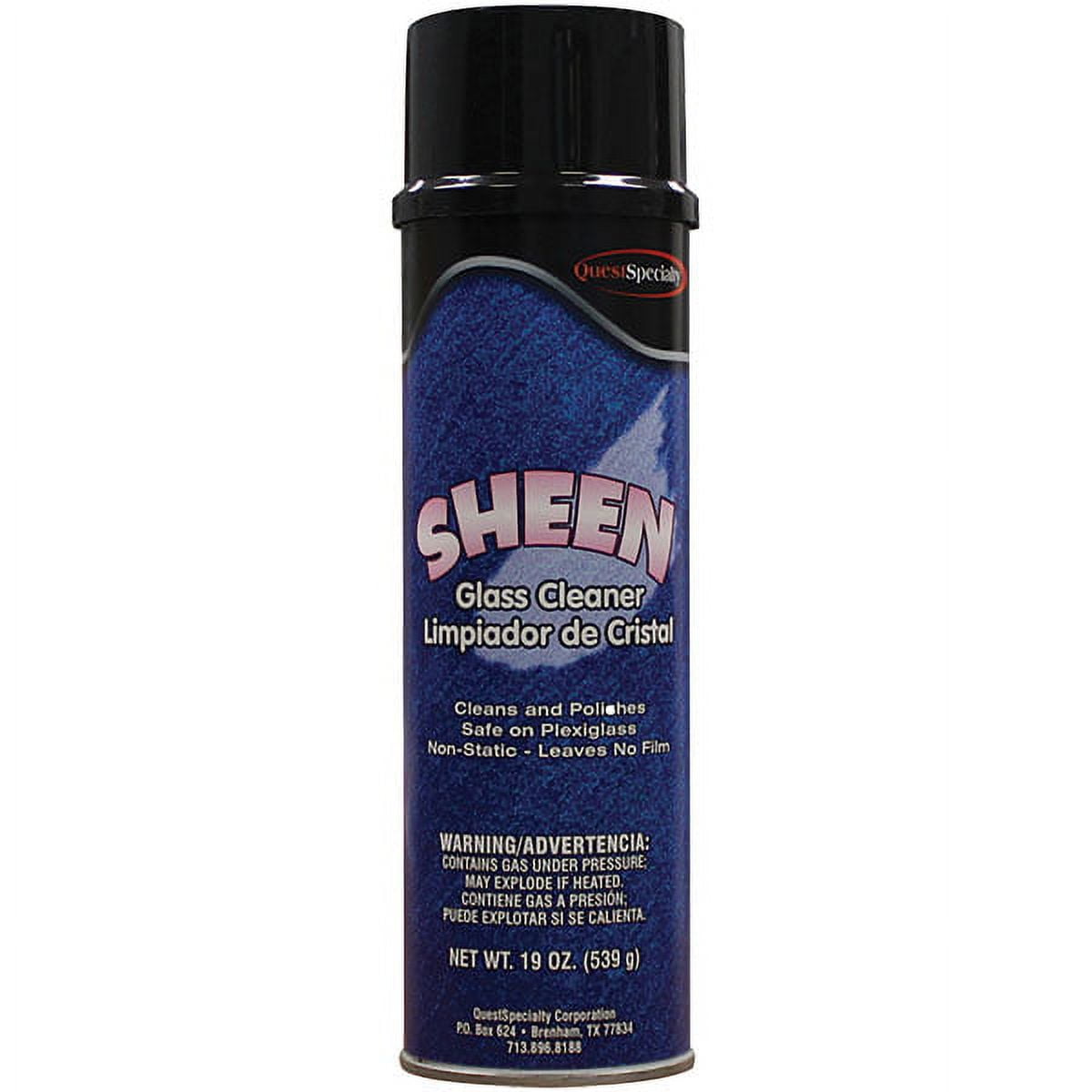QuestSpecialty Sheen Glass Cleaner 12/Case (5 Cases) - Walmart.com