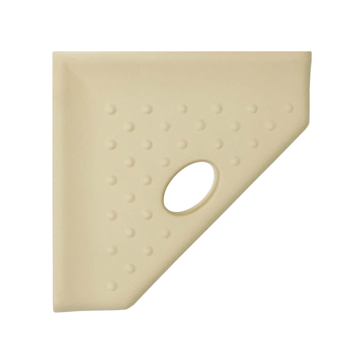 Questech 5" Corner Shower Footrest, Retrofit Shaving Shelf for Inside ...