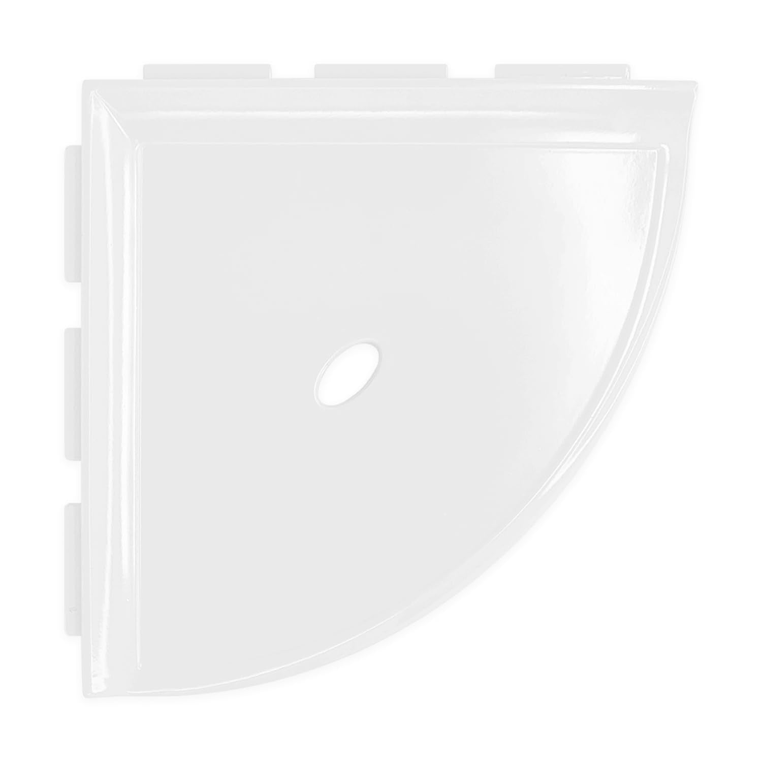 Questech 8" Corner Shower Shelf - Lugged for New Construction, Shower ...
