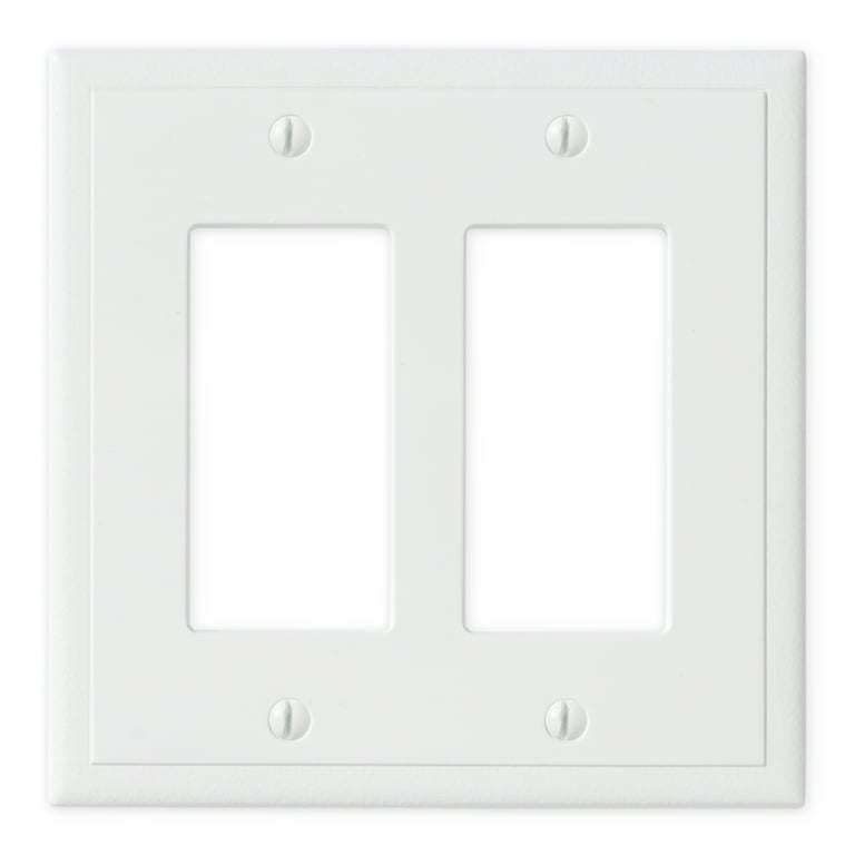 Decorative Double Rocker Switch Plates | Shelly Lighting