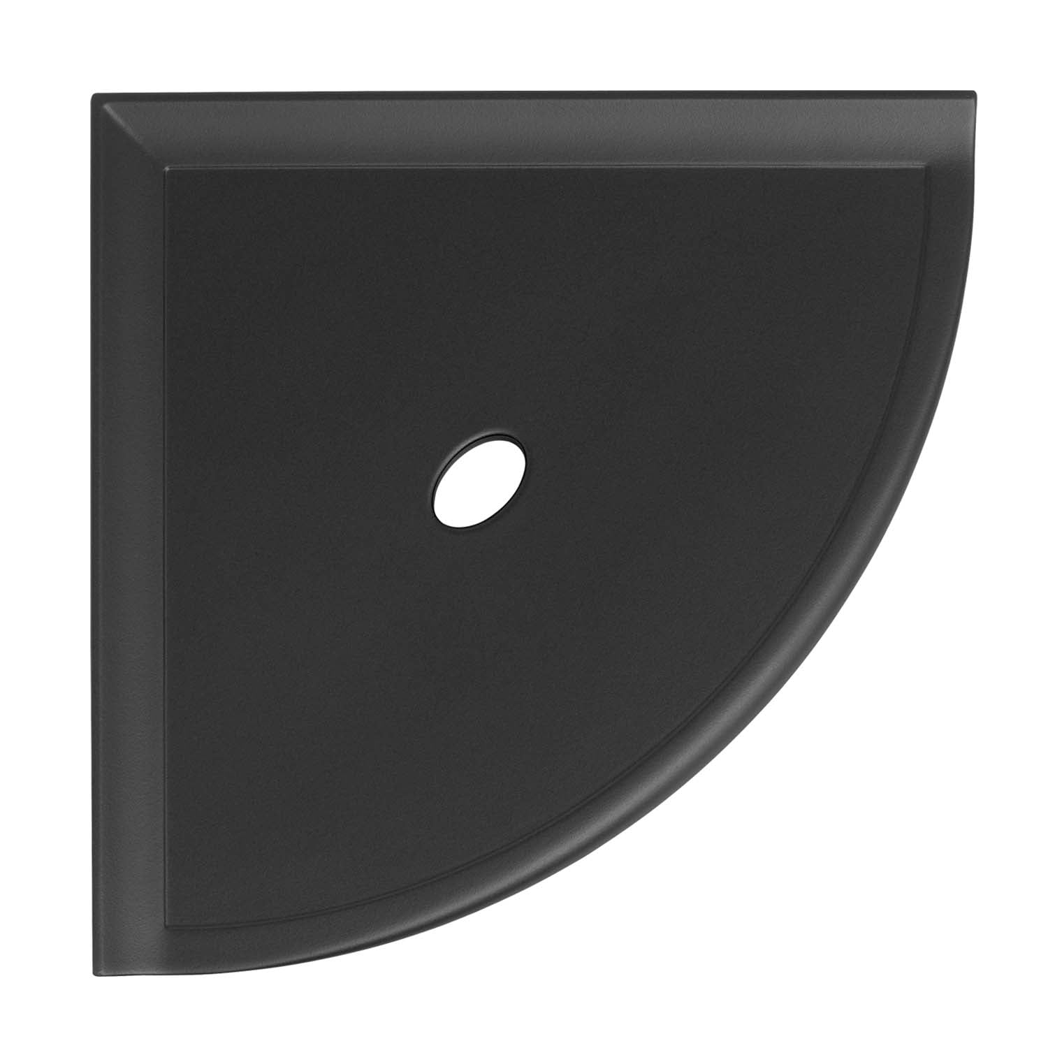Questech Decor Shower Shelf, 10" Metro Flatback Graphite - Walmart.com