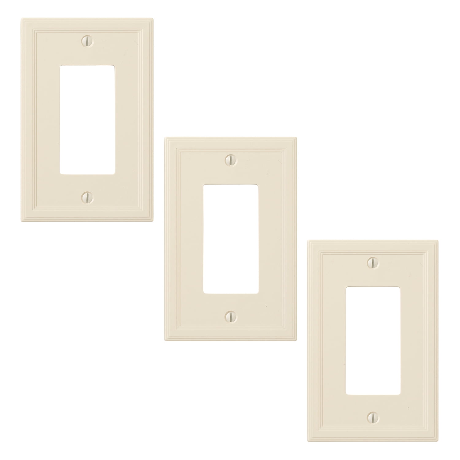 Questech Decor Single Rocker Light Switch Cover, Insulated Wall Plate ...