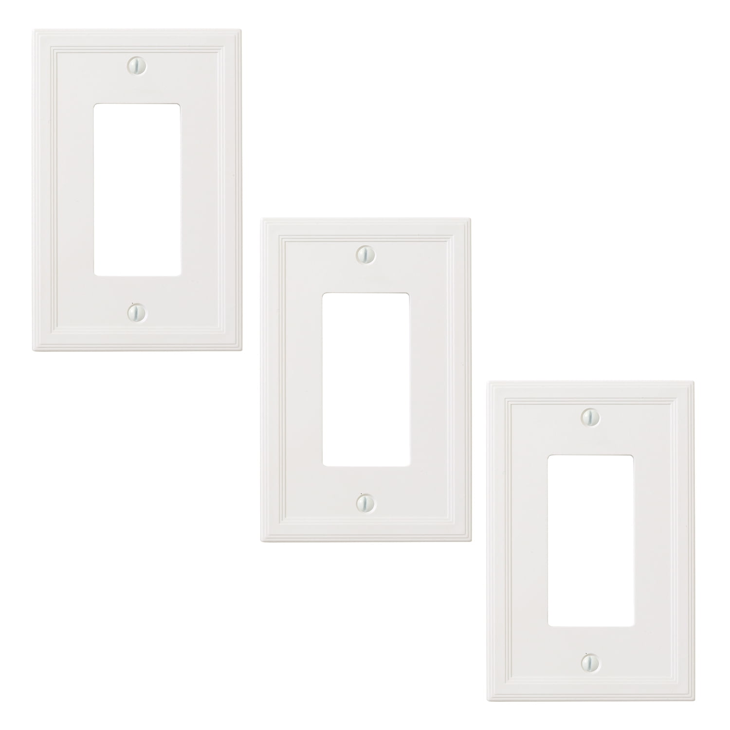 Questech Decor Single Rocker Light Switch Cover, Insulated Wall Plate ...