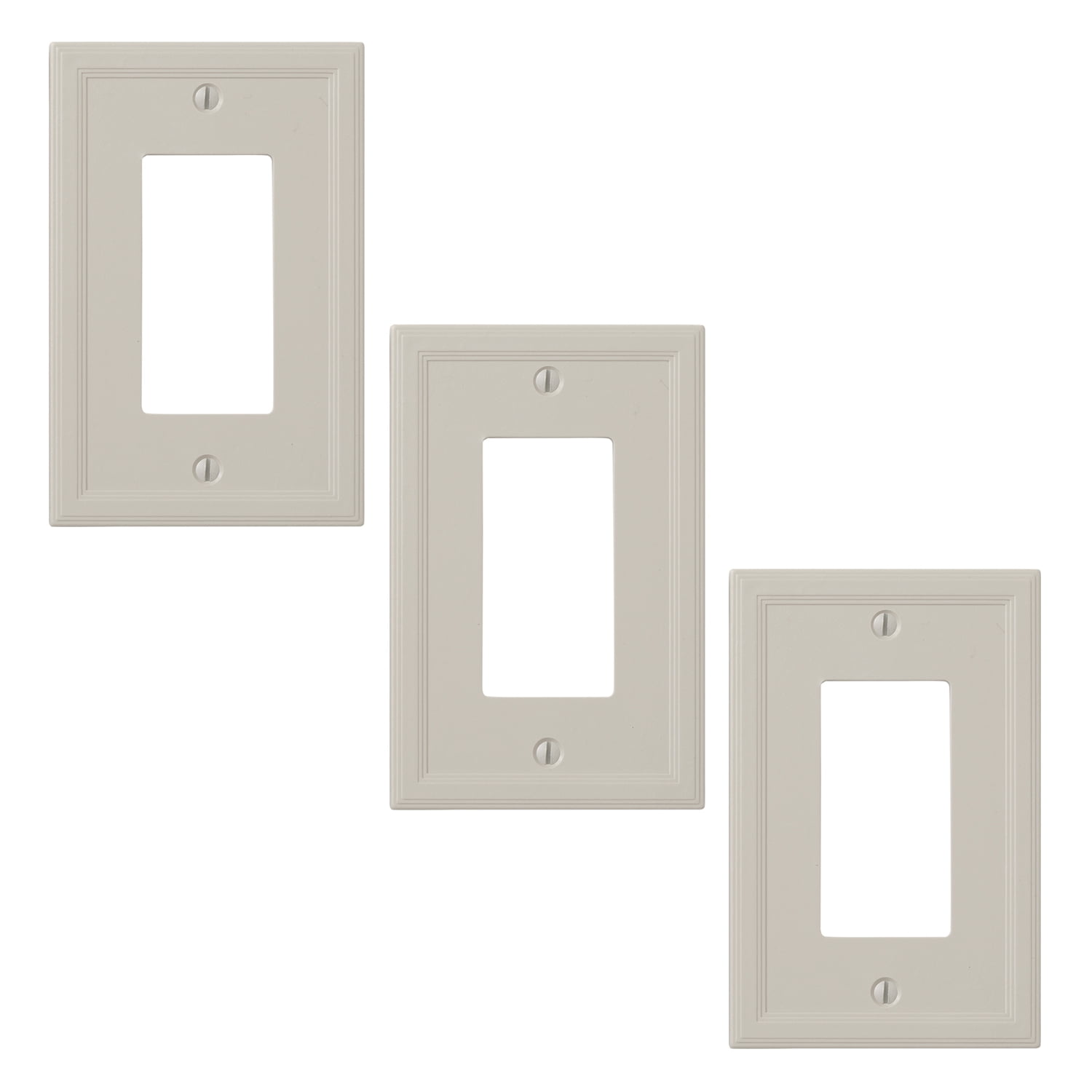 Questech Decor Single Rocker Light Switch Cover, Insulated Wall Plate ...