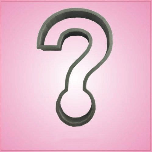 Question Mark Cookie Cutter 4Inch tall, 2-1/2Inch wide - Walmart.com