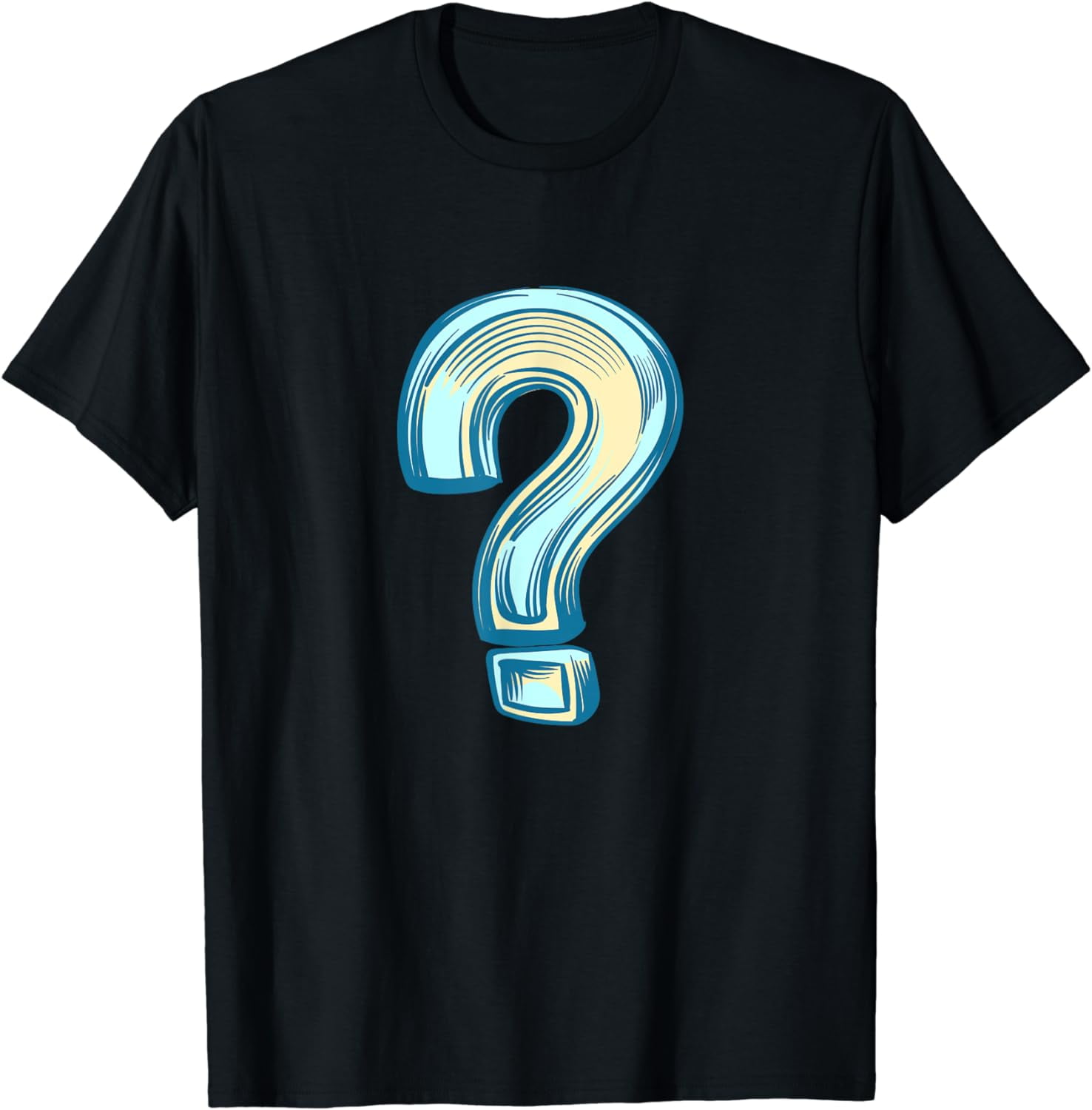 Question Mark Funny Sarcastic Joke T-Shirt - Walmart.com