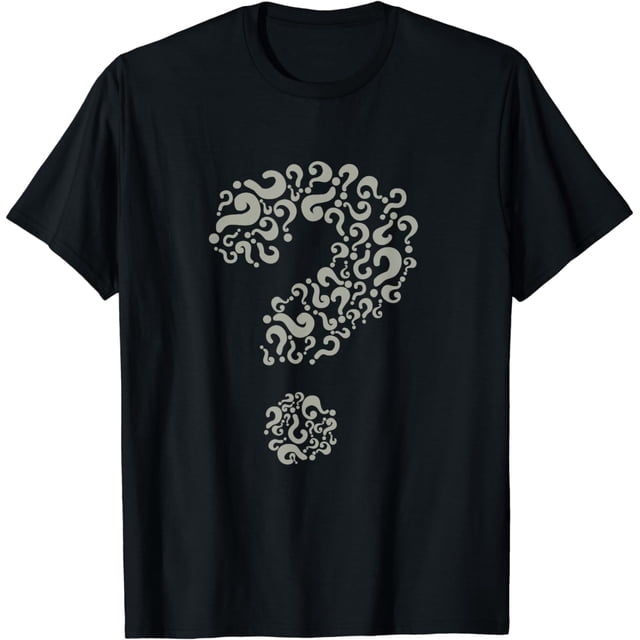 Question Mark Grammar Punctuation Funny T-Shirt - Walmart.com