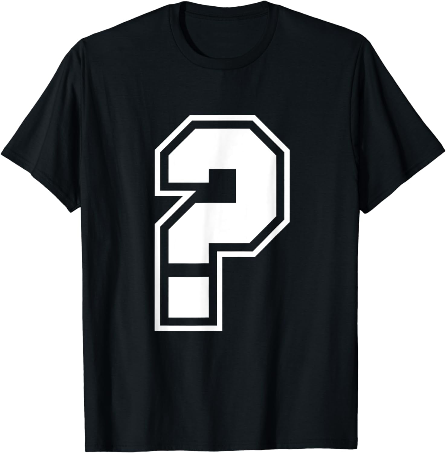 Question Mark ? Punctuation Symbol T-Shirt - Walmart.com