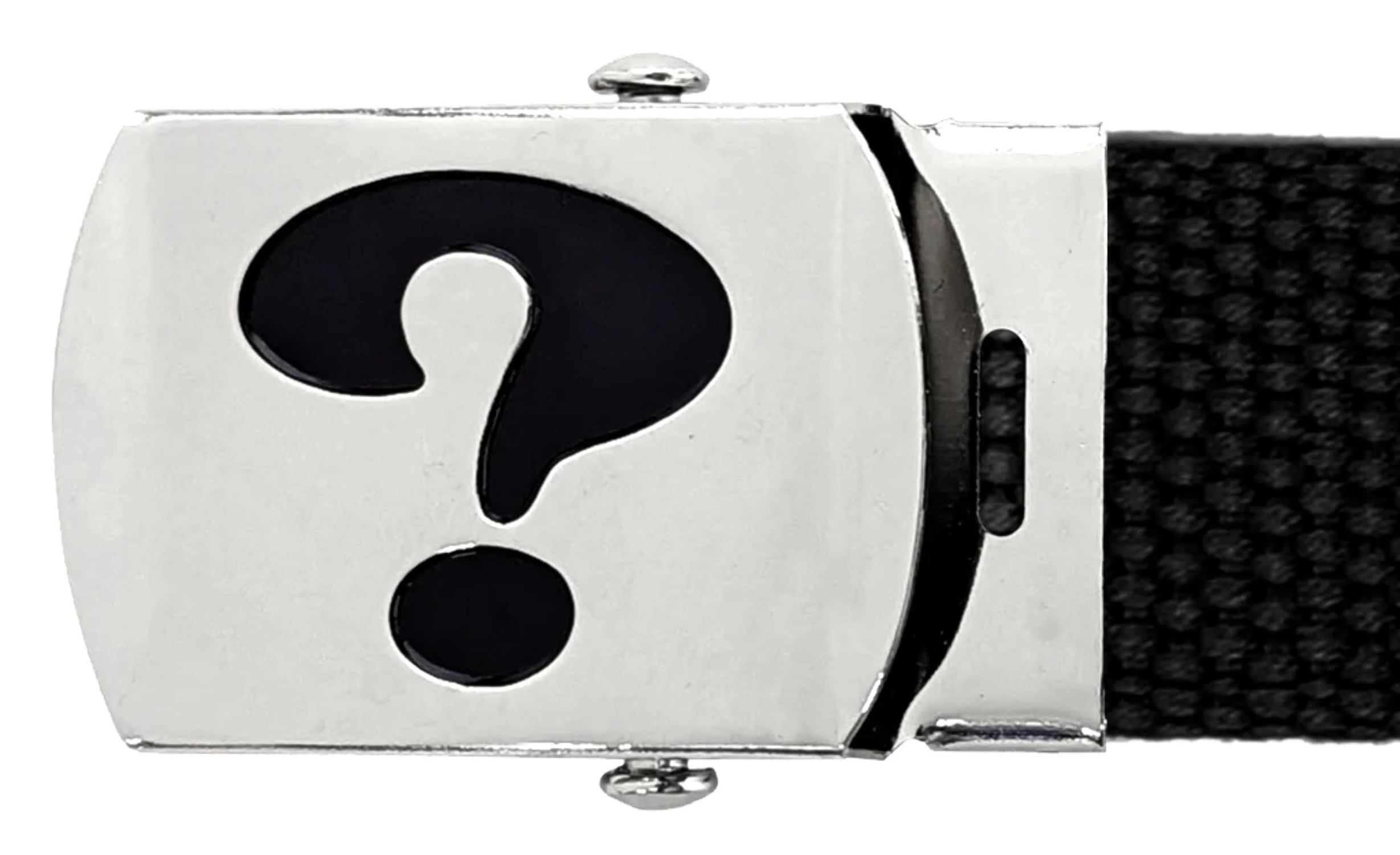 Question Mark Silver Chrome Metal Buckle for Military Web Belt ...