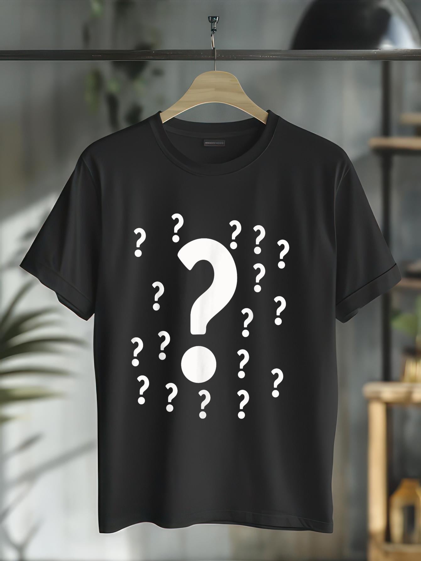Question Marks Punctuation, Multiple T-Shirt - Walmart.com