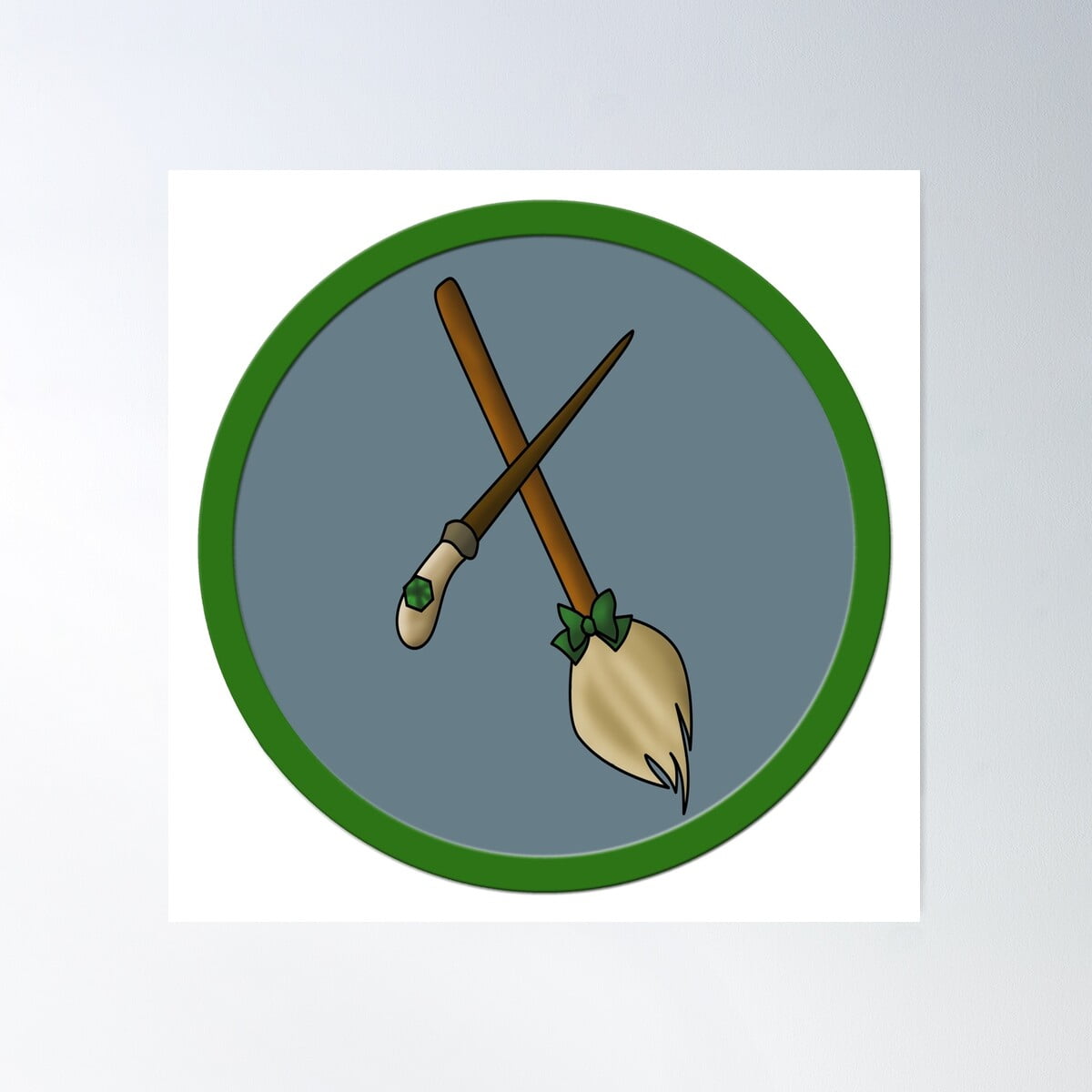 Questionable Merit Badges - Witchcraft Poster Wall Art, Modern Wall ...