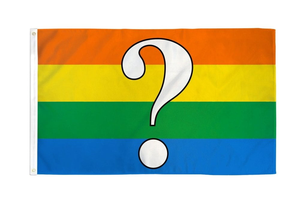 Questioning Flag 3x5ft Poly - Walmart.com