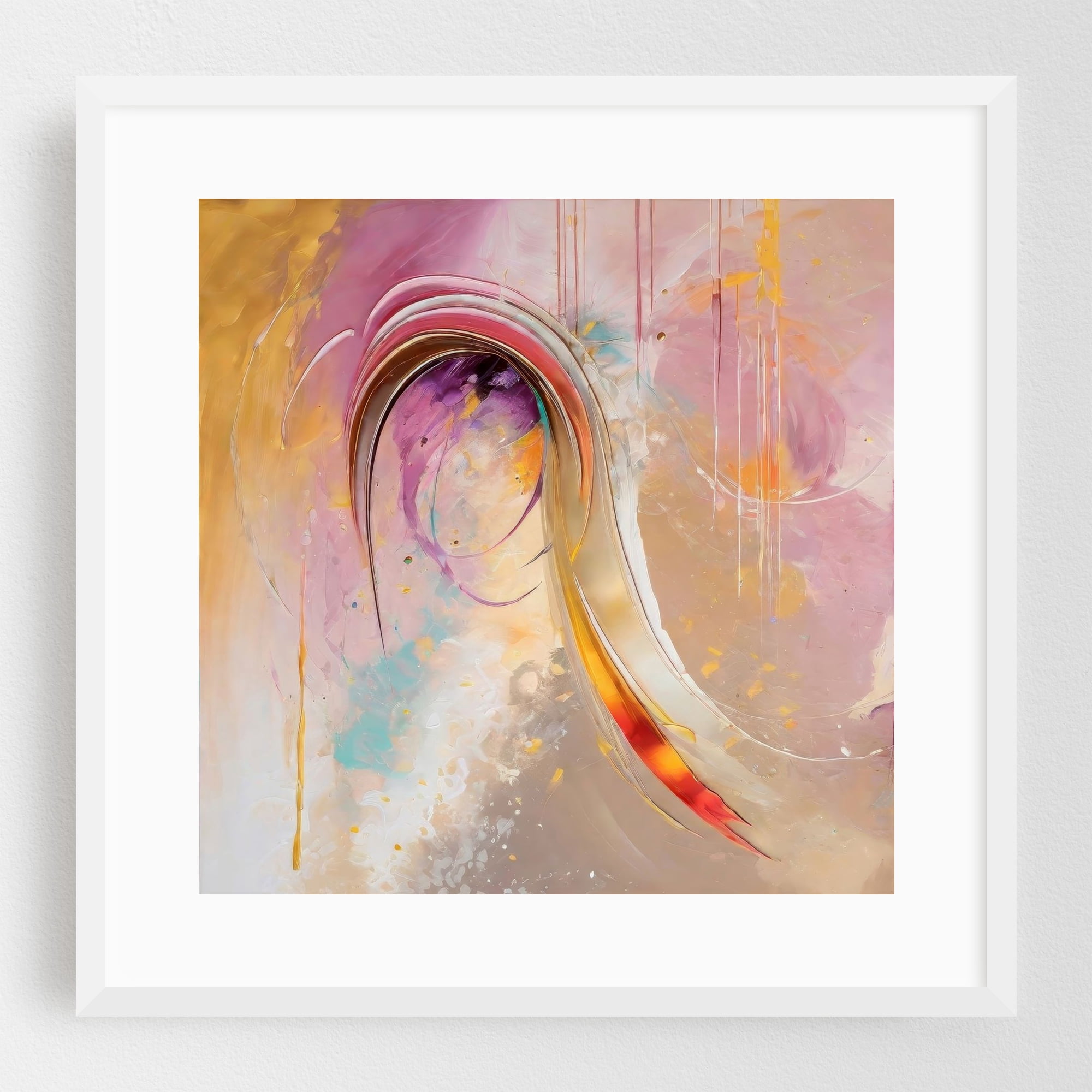Questioning Reality - Digital Art Abstract Modern Art Pastel Surrealism ...